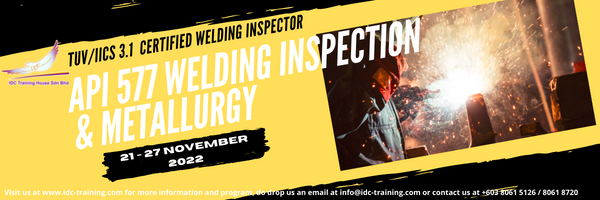 Edit Subject CERTIFIED WELDING INSPECTOR - Nov 2022-1